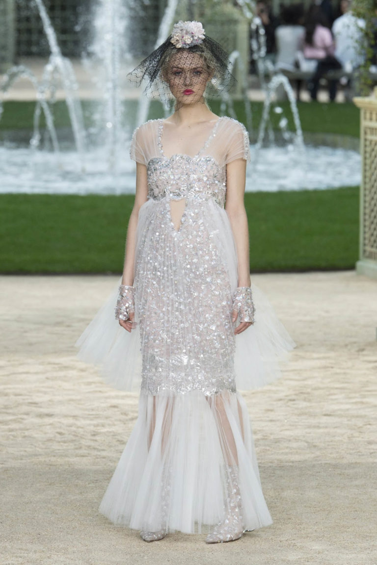 Chanel Wedding Dress via Haute Couture Spring/Summer 2018