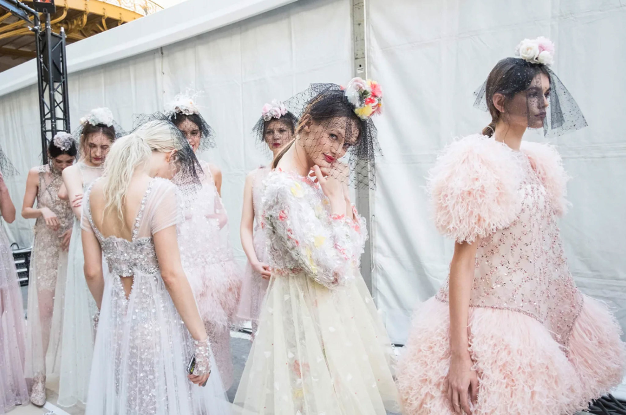 Chanel Wedding Dress via Haute Couture Spring/Summer 2018